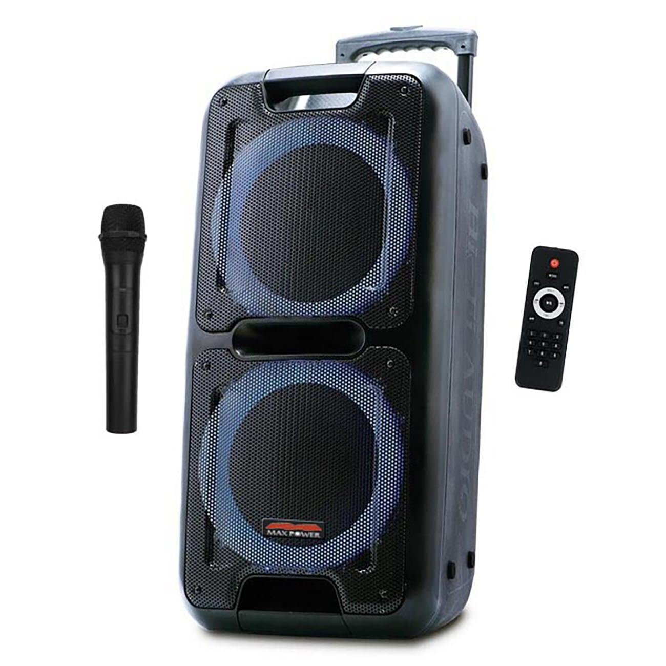 Maxpower ULTRABOOM12 Max Power Dual 12 Sub Woofer Bluetooth Speaker ...