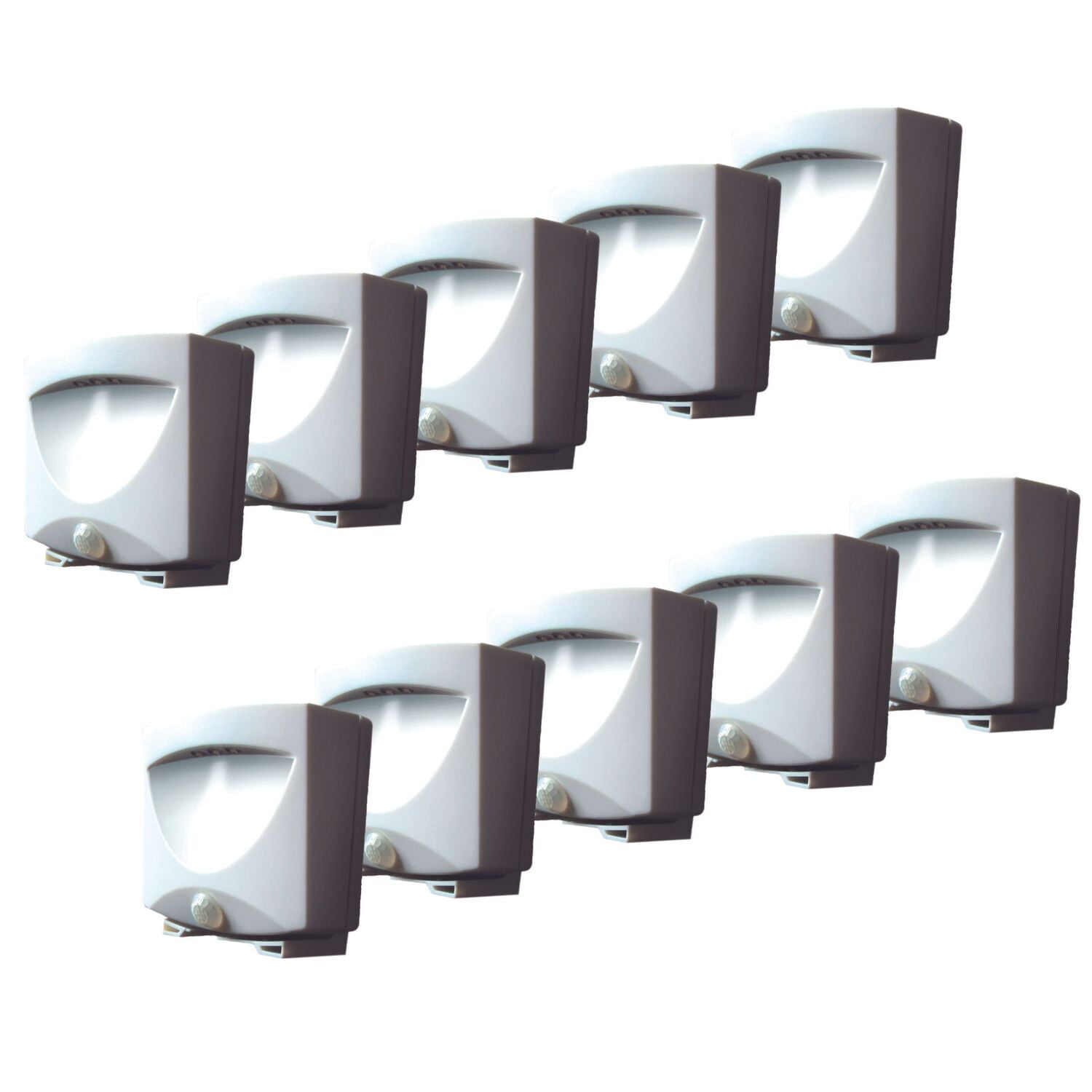 Maxsa Innovations Outdoor Night Lights, 10 Pack, White - Walmart.com