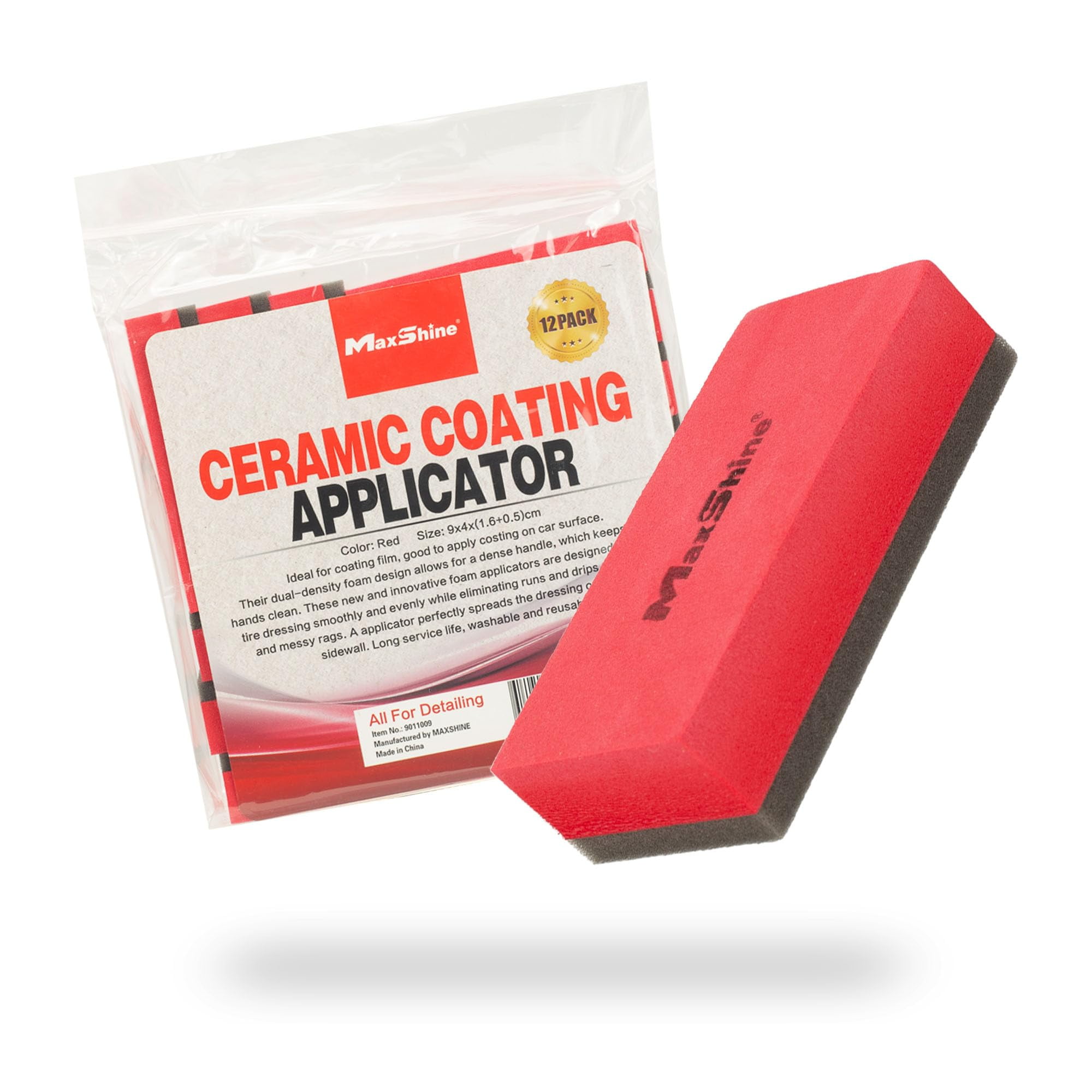 Maxshine Ceramic Coating Applicator IFF17 Pack (12 Pack) - Professional ...