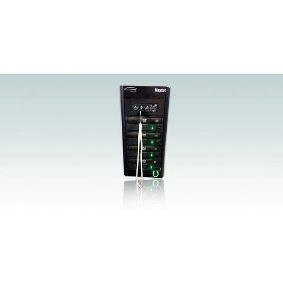 Maxtet 4 DVD ROM Direct Attached Tower USB 3.0 Media Loader PrimeArray ...