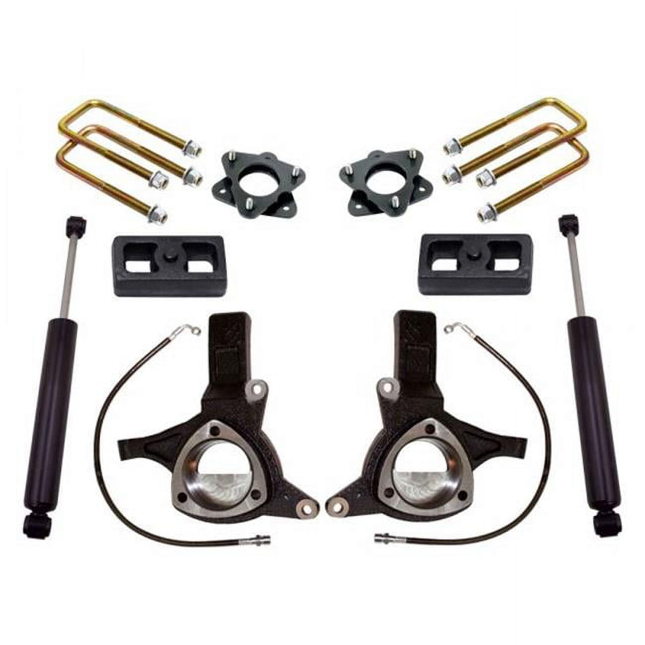Maxtrac 6 x 3 in. Front & Rear Suspension Lift Kit for 2007-2017 Chevy ...