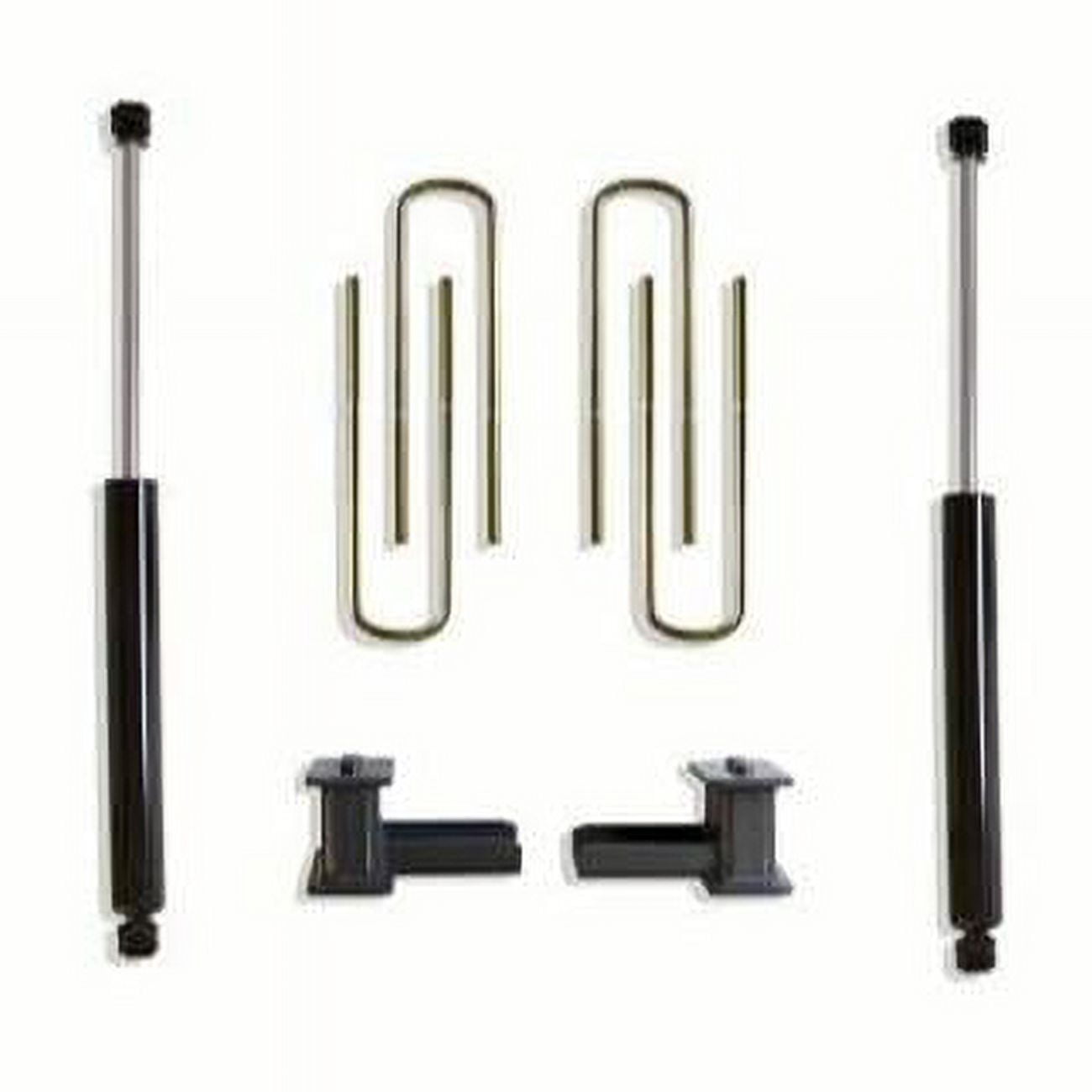 Maxtrac Suspension 2.5 in. Spacers with 4 in. Blocks & U-bolts 2 ...