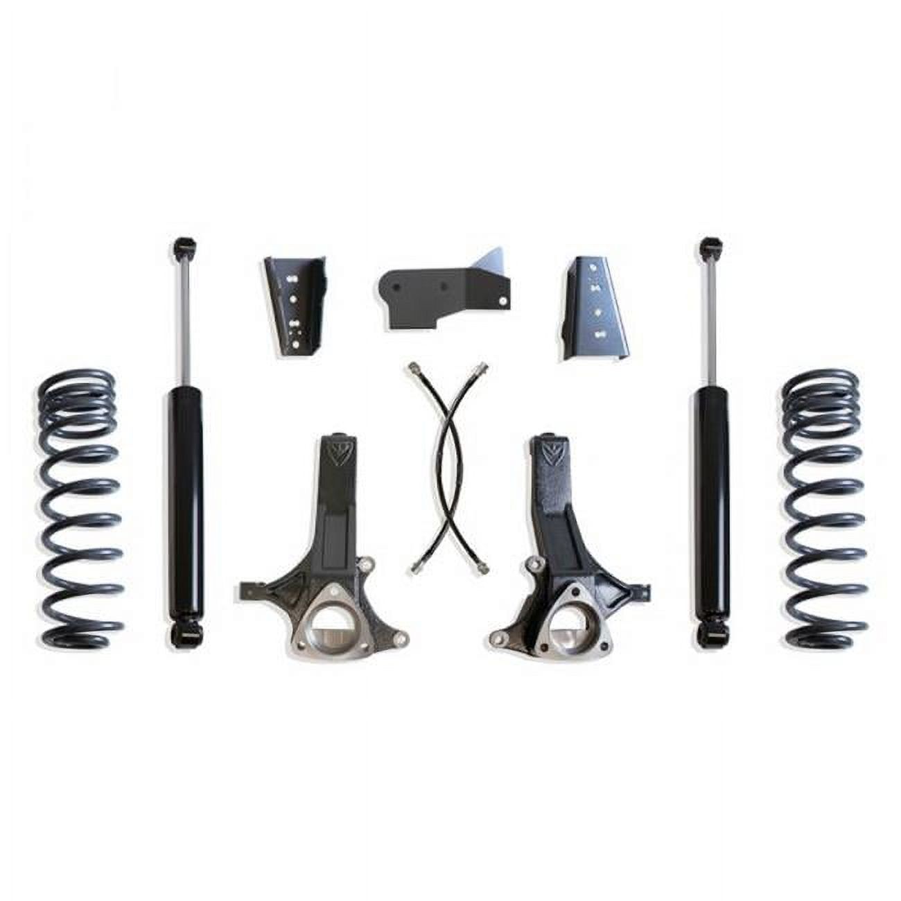 Maxtrac Suspension 4.5 in. Front 3 Rear MaxPro Spindle Lift Kit ...