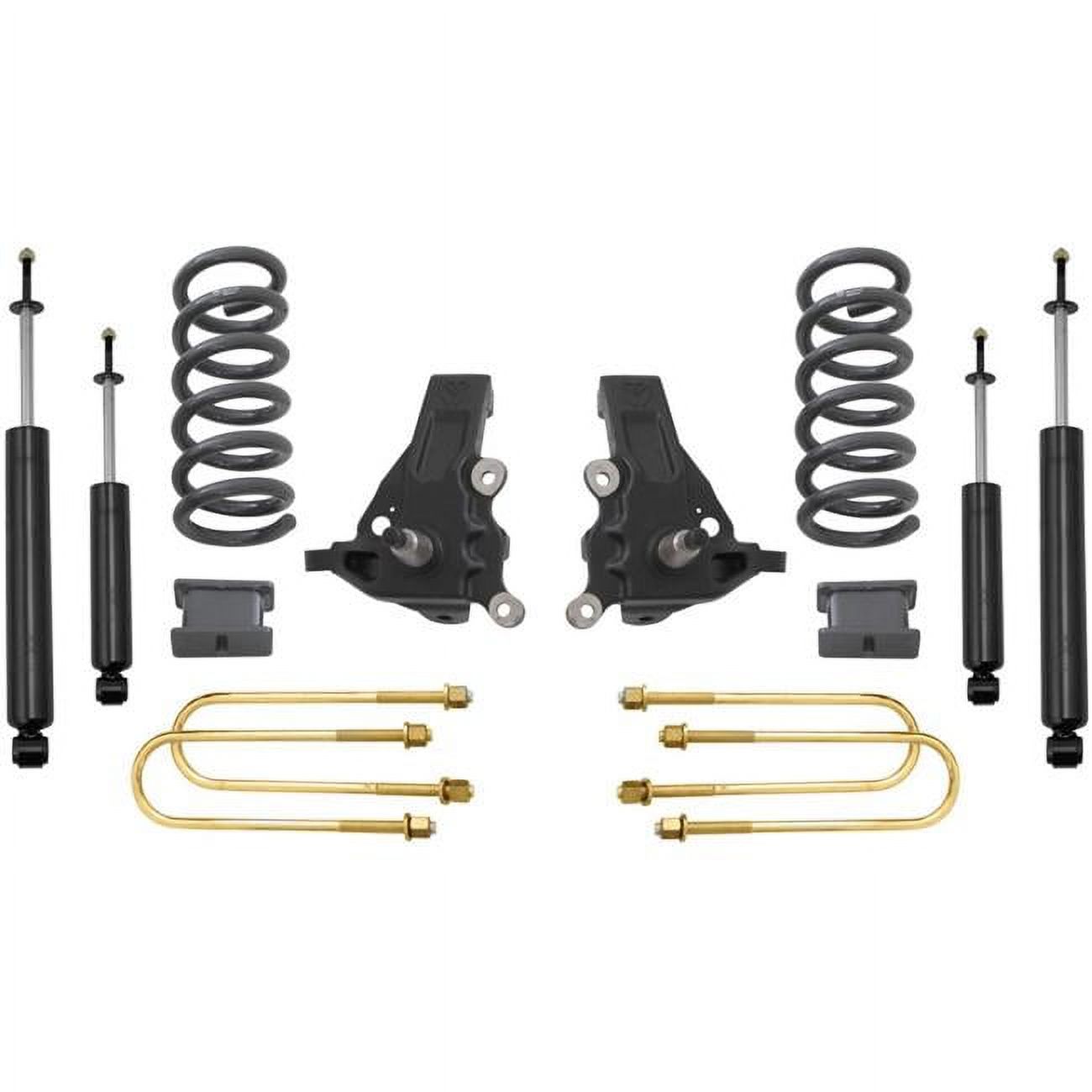Maxtrac Suspension 5.5-3 in. Heritage Spindle Lift Kit for 1997-2003 ...
