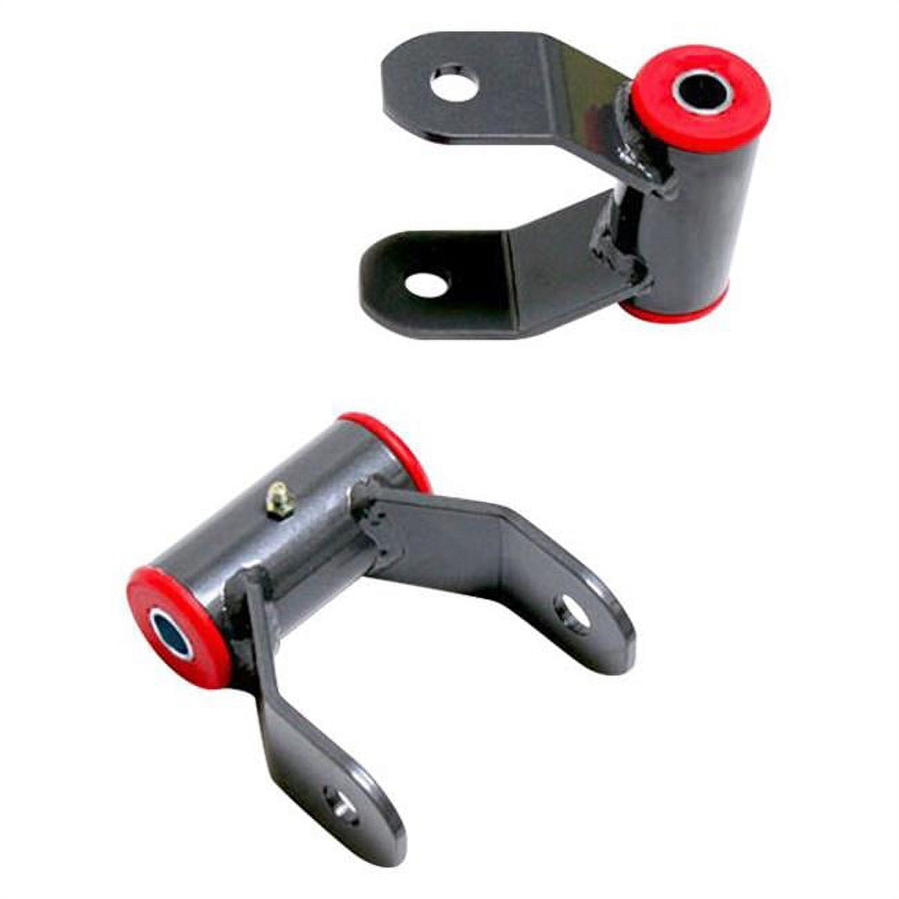 Maxtrac Suspension MXT713210 Rear Lifted Leaf Spring Shackles with 1 in ...