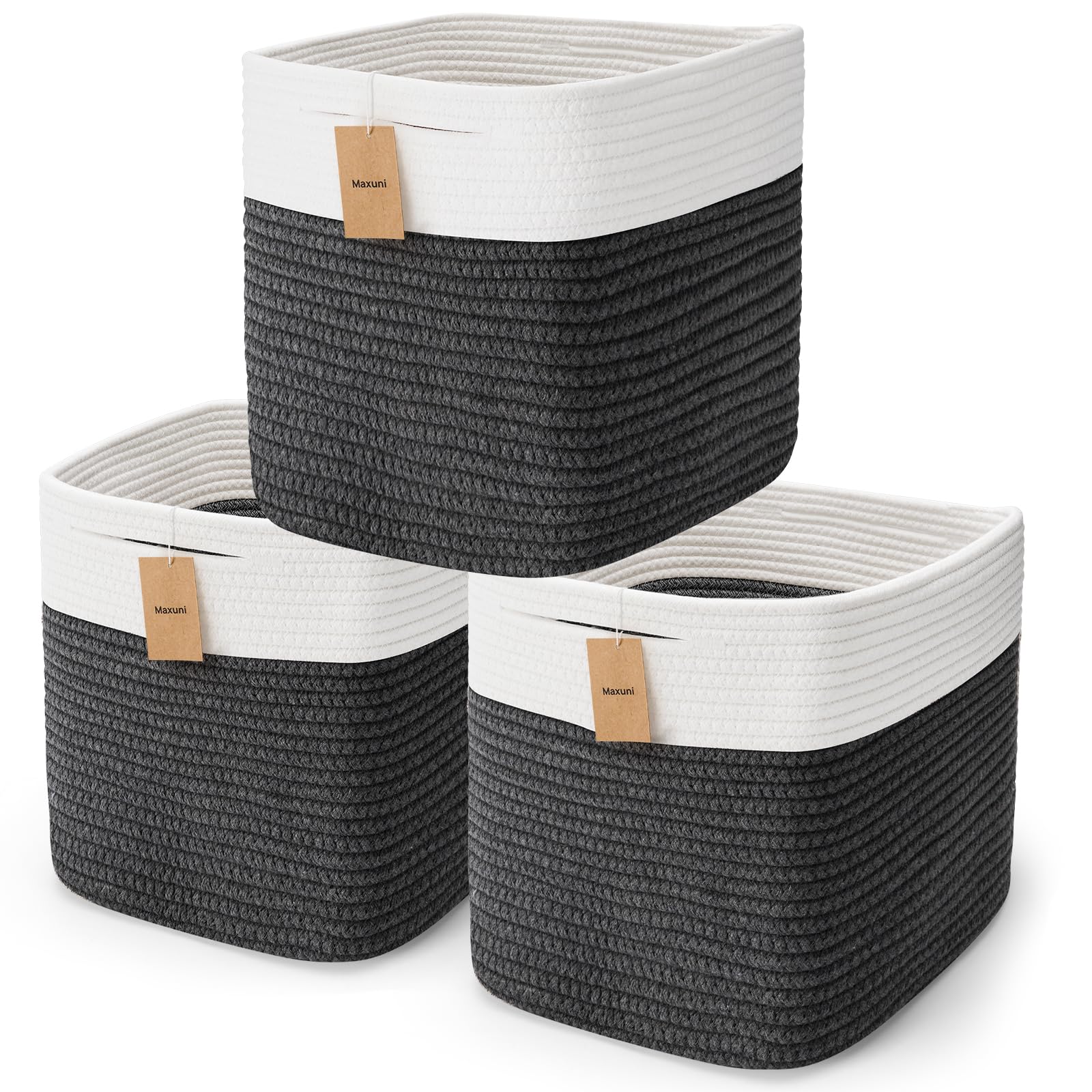 Woven Cube Storage Binsnull
