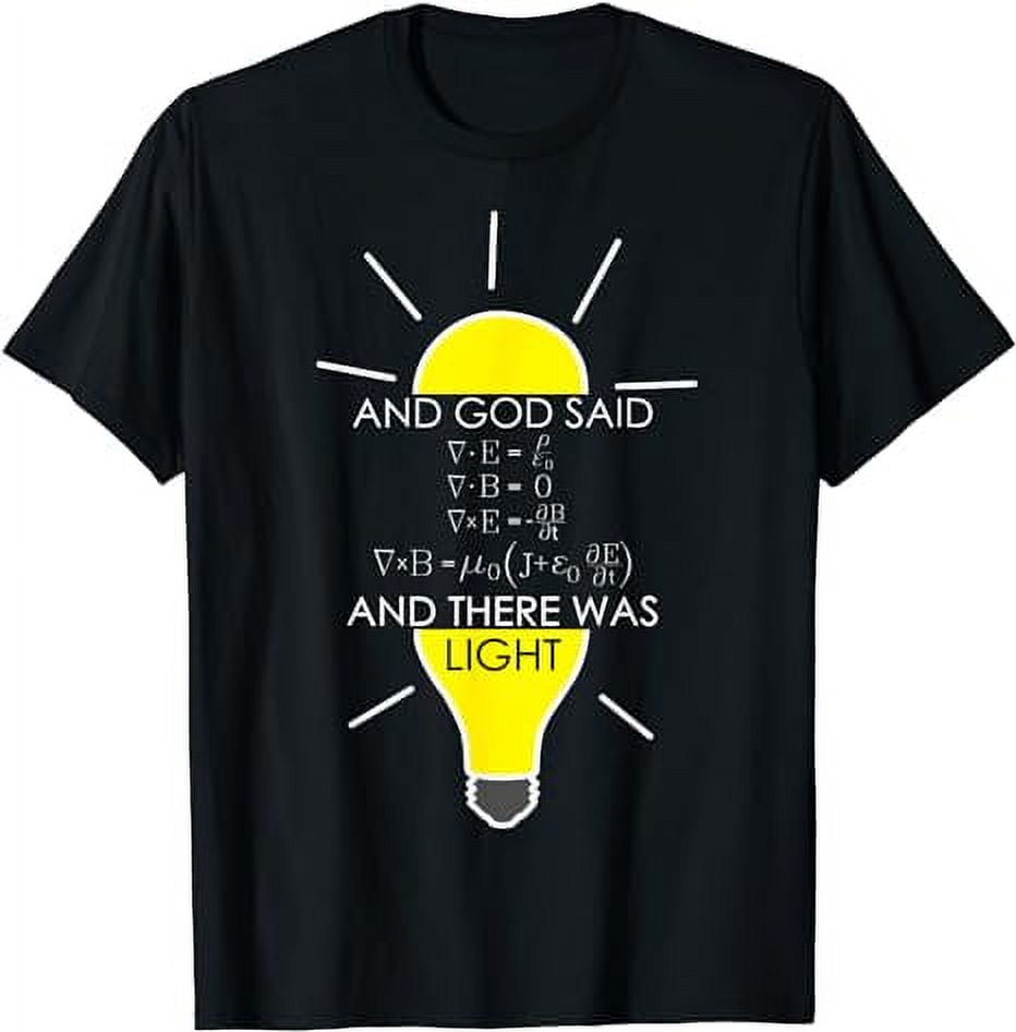 Maxwell Equation System For Men And Friend Of Physics T-Shirt - Walmart.com