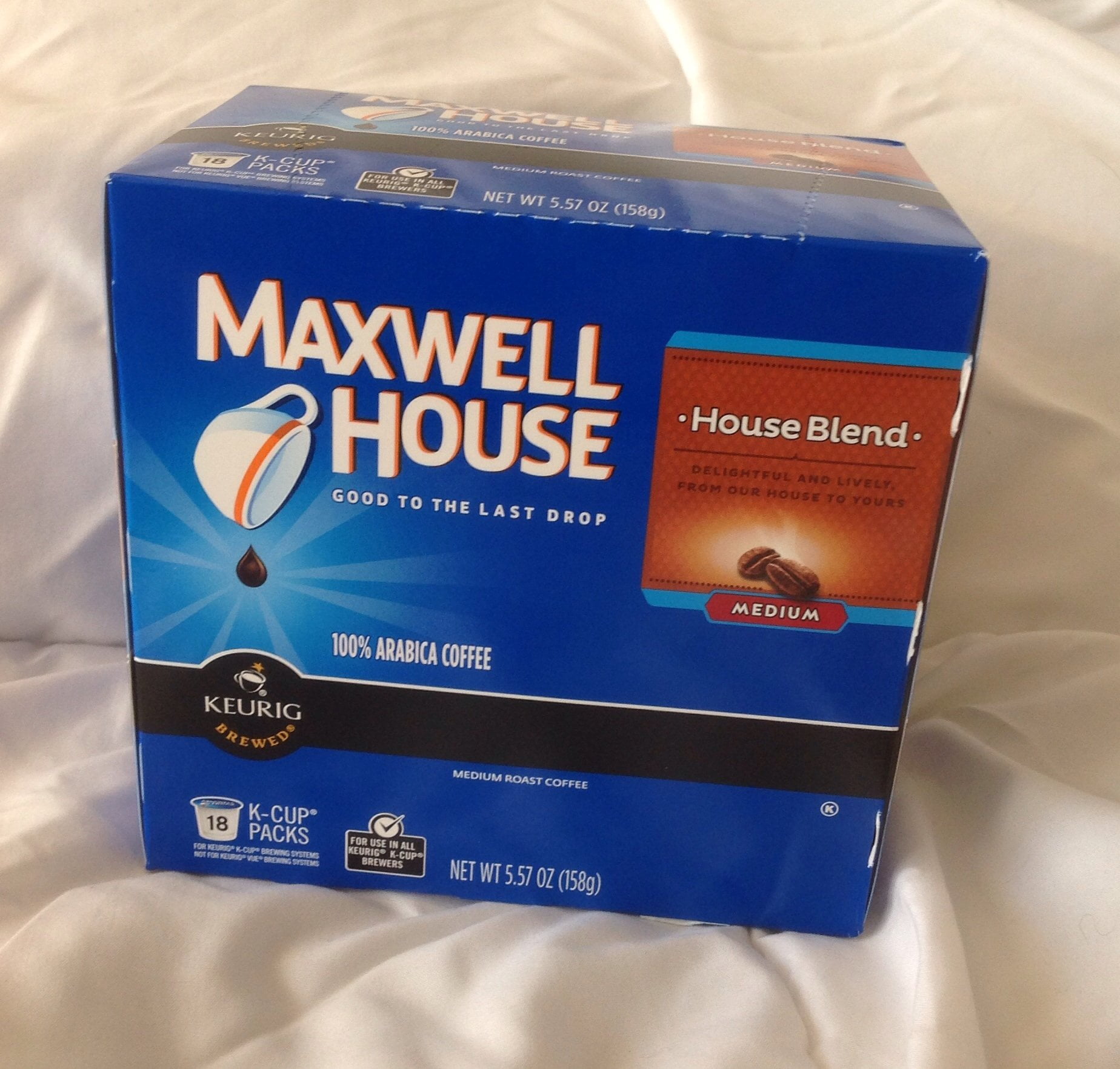 Maxwell House 100% Arabica Coffee Cafe Collection House Blend Medium ...