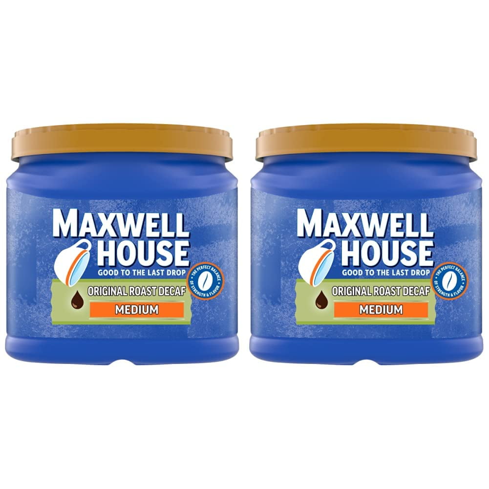 Maxwell House Decaf Original Medium Roast Ground Coffee (29.3 Oz ...