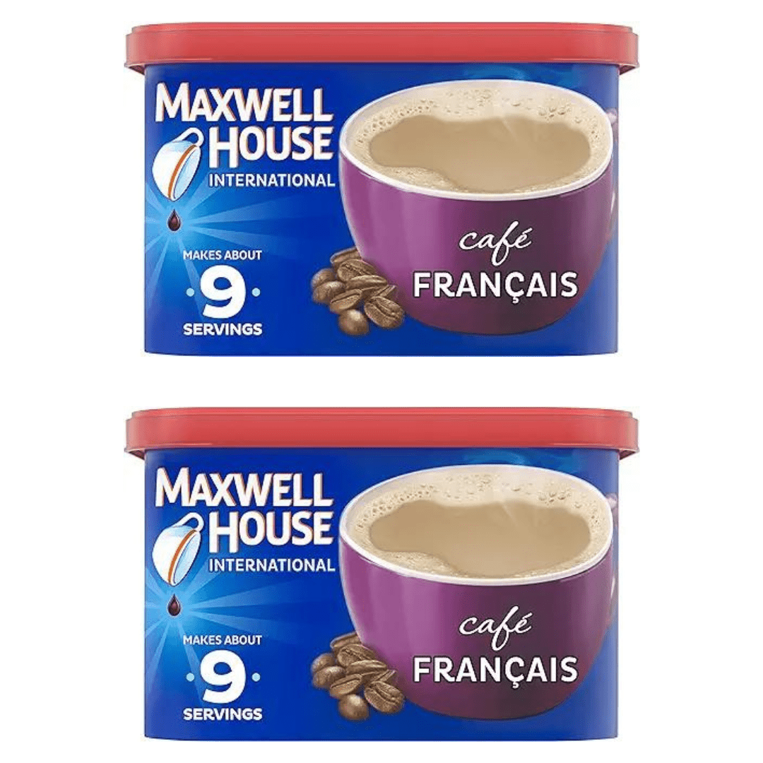 Maxwell House International Cafe Francais Instant Coffee Beverage Mix ...