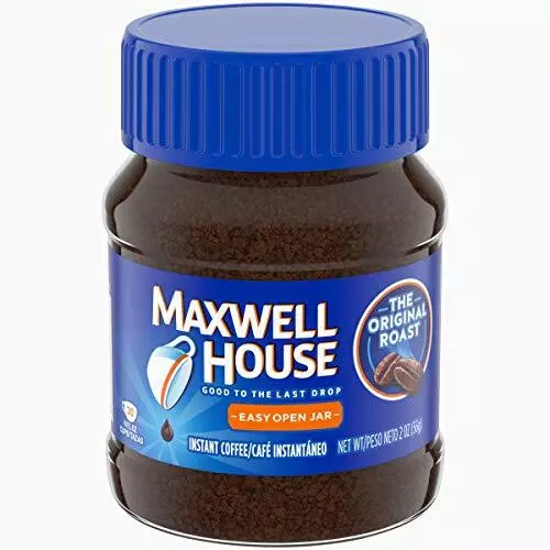 Maxwell House Original Medium Roast Instant Coffee 2 oz Bottle ...
