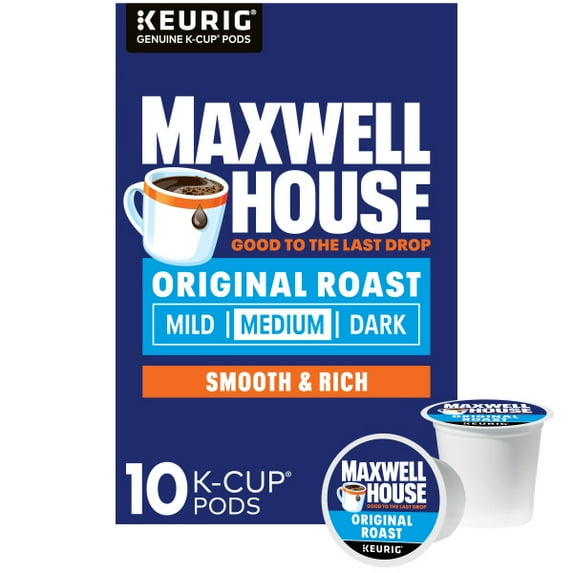 Maxwell House 3.4Z MH ORIG 10CT 6 - Walmart.com