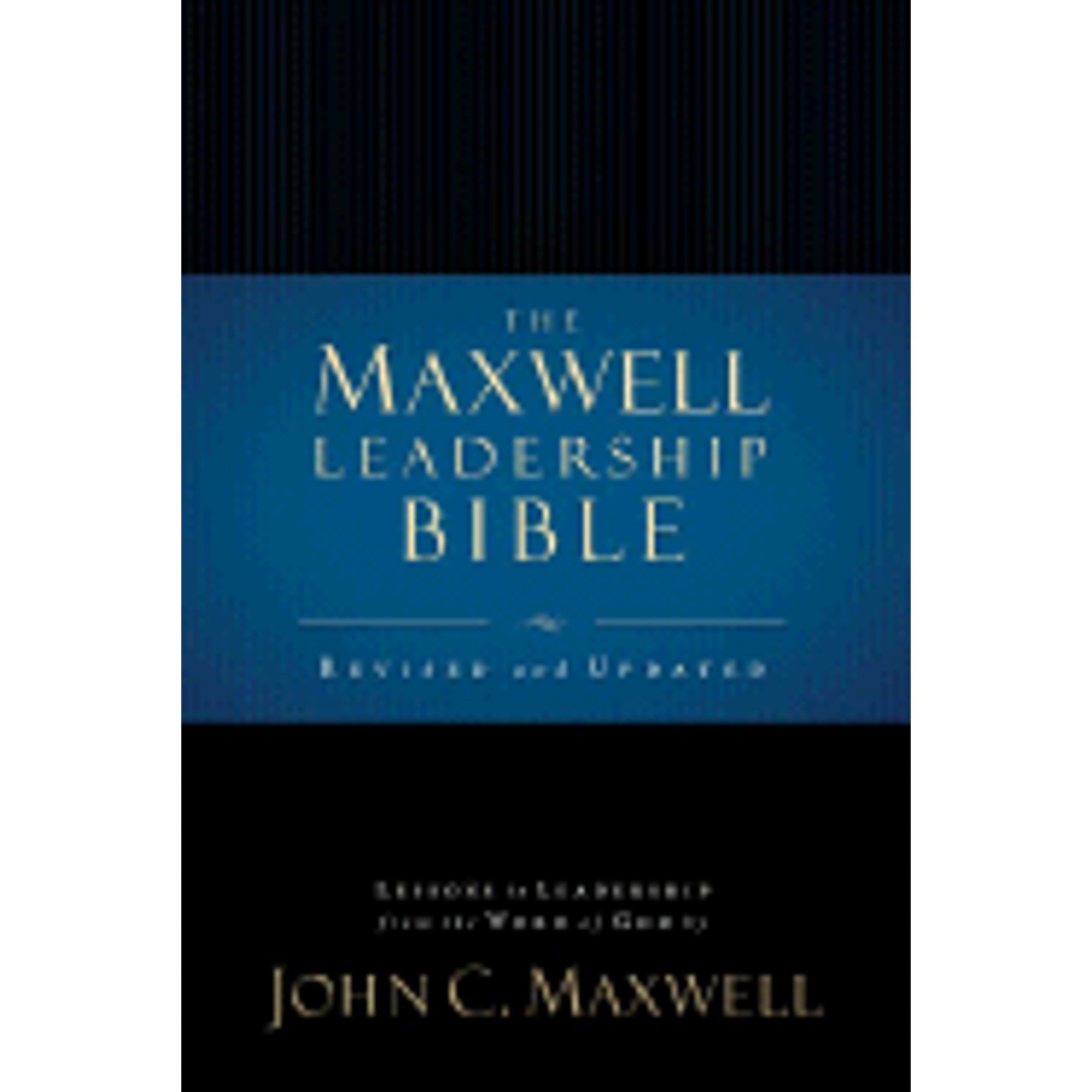 Pre-Owned Maxwell Leadership Bible-NKJV-Briefcase Revised & Updated ...