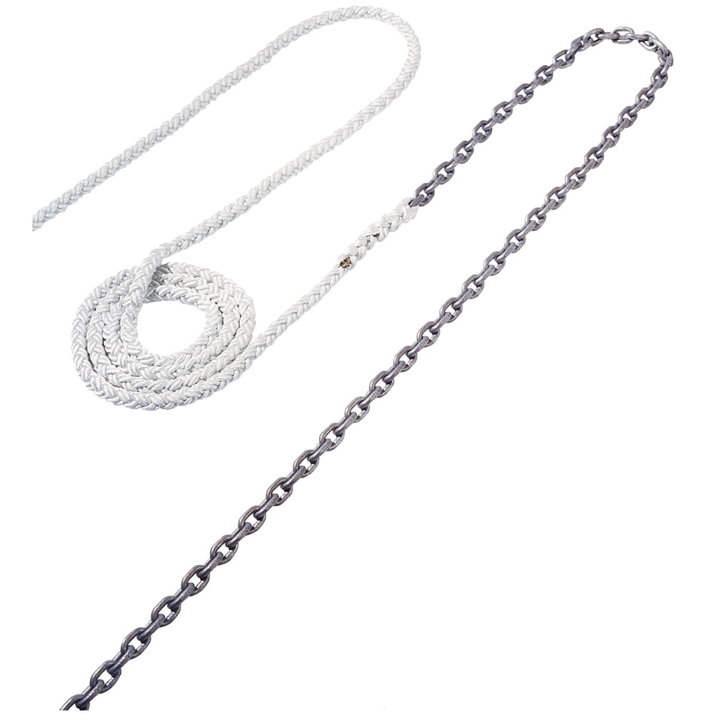 Maxwell Anchor Rode - 15'-5/16" Chain to 150'-5/8" Nylon Brait [RODE52] - Walmart.com