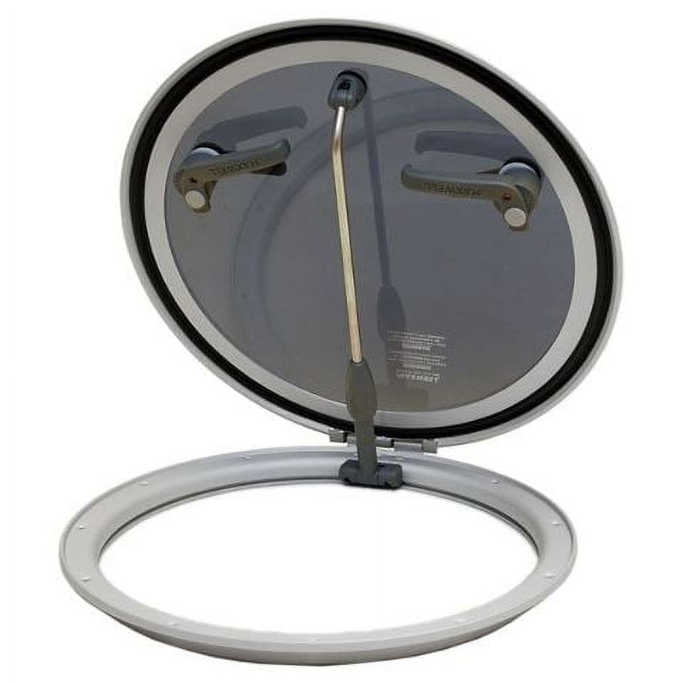 Maxwell Boat Porthole WHS18S | 16 1/2 Inch Round Acrylic Aluminum Hatch ...