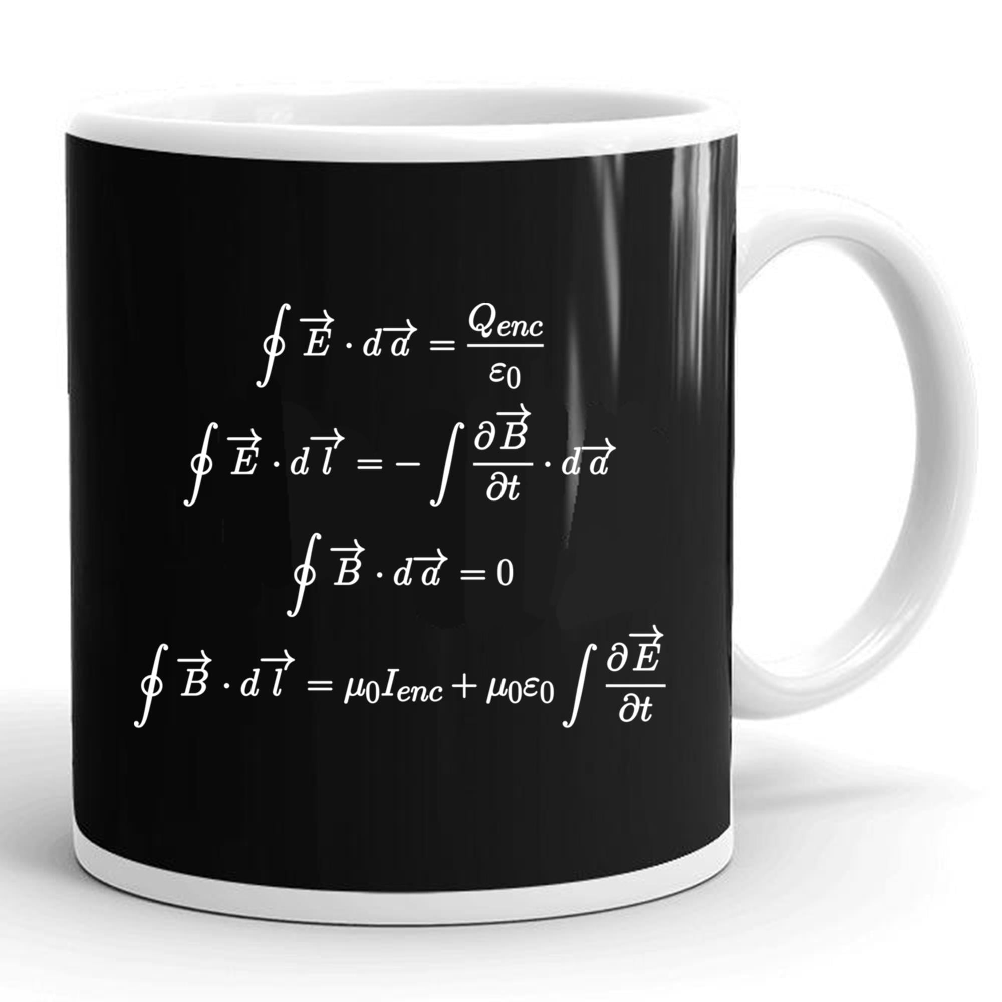 Maxwell's Equations Integral Form Science Math Lover Teacher Gift ...