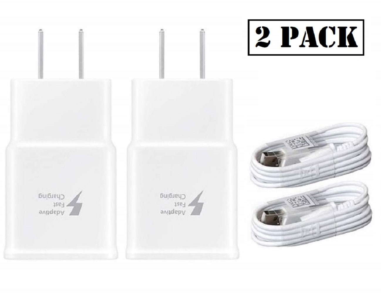 Maxwest Vice Adaptive Fast Charger Micro USB 2.0 Charging Kit [2x Wall ...