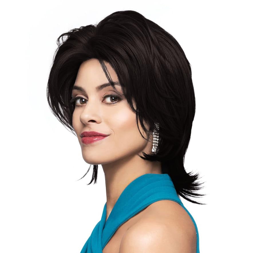 Maxwigs Aubrey Color 2 - 12" Shoulder Length Wavy Full Volume Fusion ...