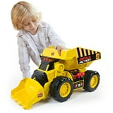 Maxx Action Dig Rig: Dump Truck & Loader for Indoor Play - Walmart ...