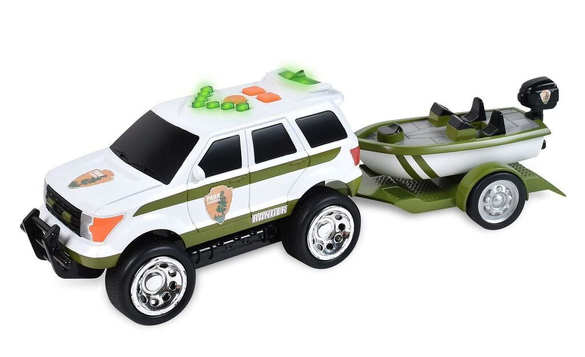 Maxx Action Realistic Play Vehicle, Rescue Trailer Assortment, Boat ...