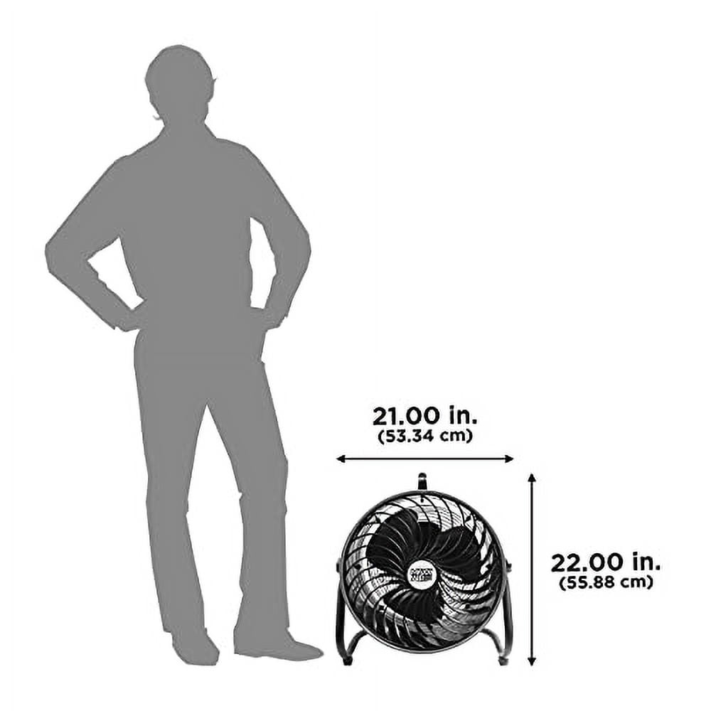 Maxx Air 16" High Velocity Turbo Fan with Pivoting Head - Efficient Air ...