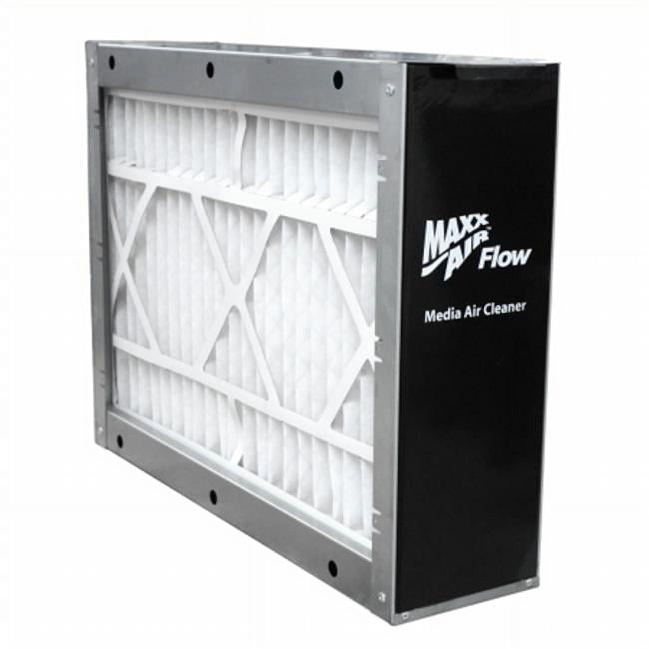 Maxx Air Flow AF20205-M8 Media Cleaner Cabinet & M8 Filter, 20 x 20 x 5 ...