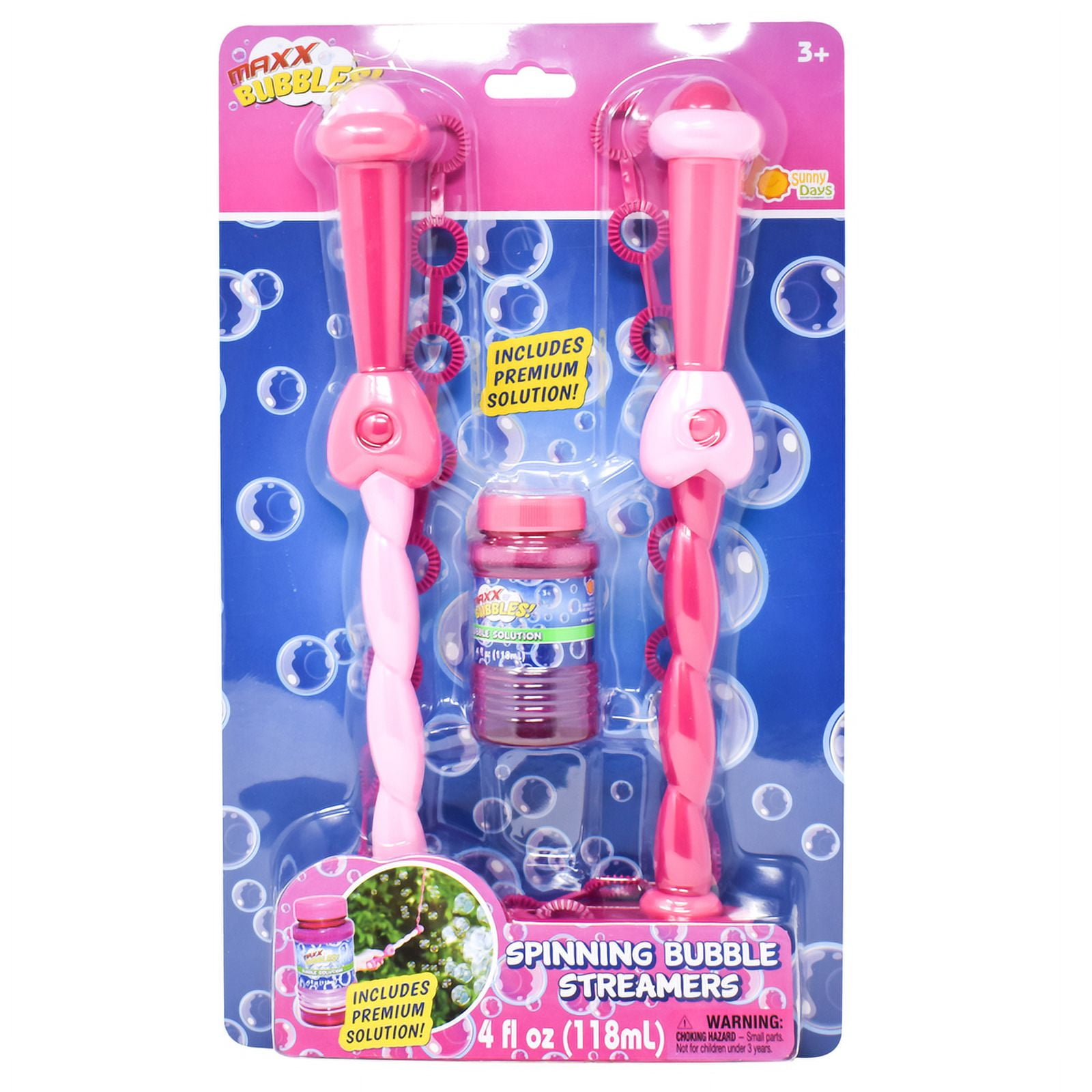 Maxx Bubbles Bubble Baton Streamer 2 pk - Walmart.com