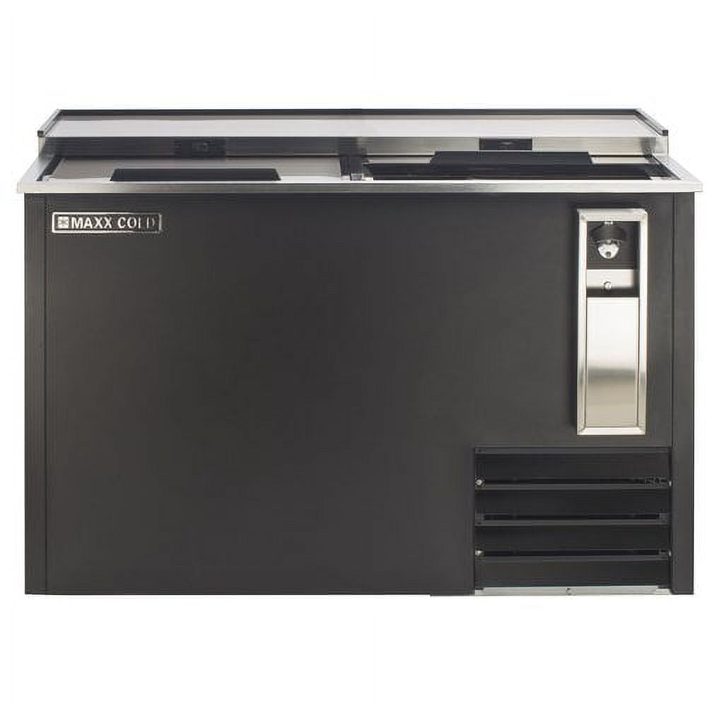 Maxx Cold Horizontal Bottle Cooler, 14 cu. ft. Storage Capacity, Black ...