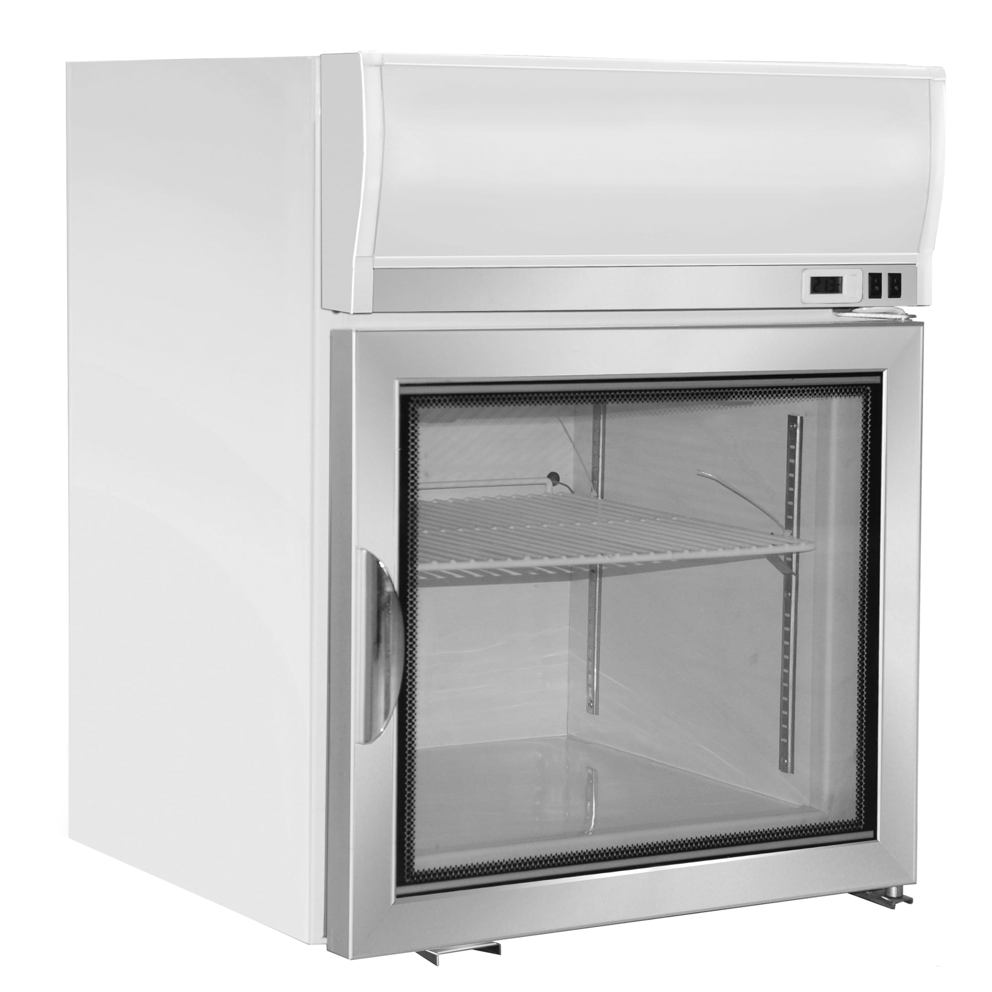 Maxx Cold Merchandiser Freezer, Countertop, 22.4"W, 2.1 cu. ft. Storage ...