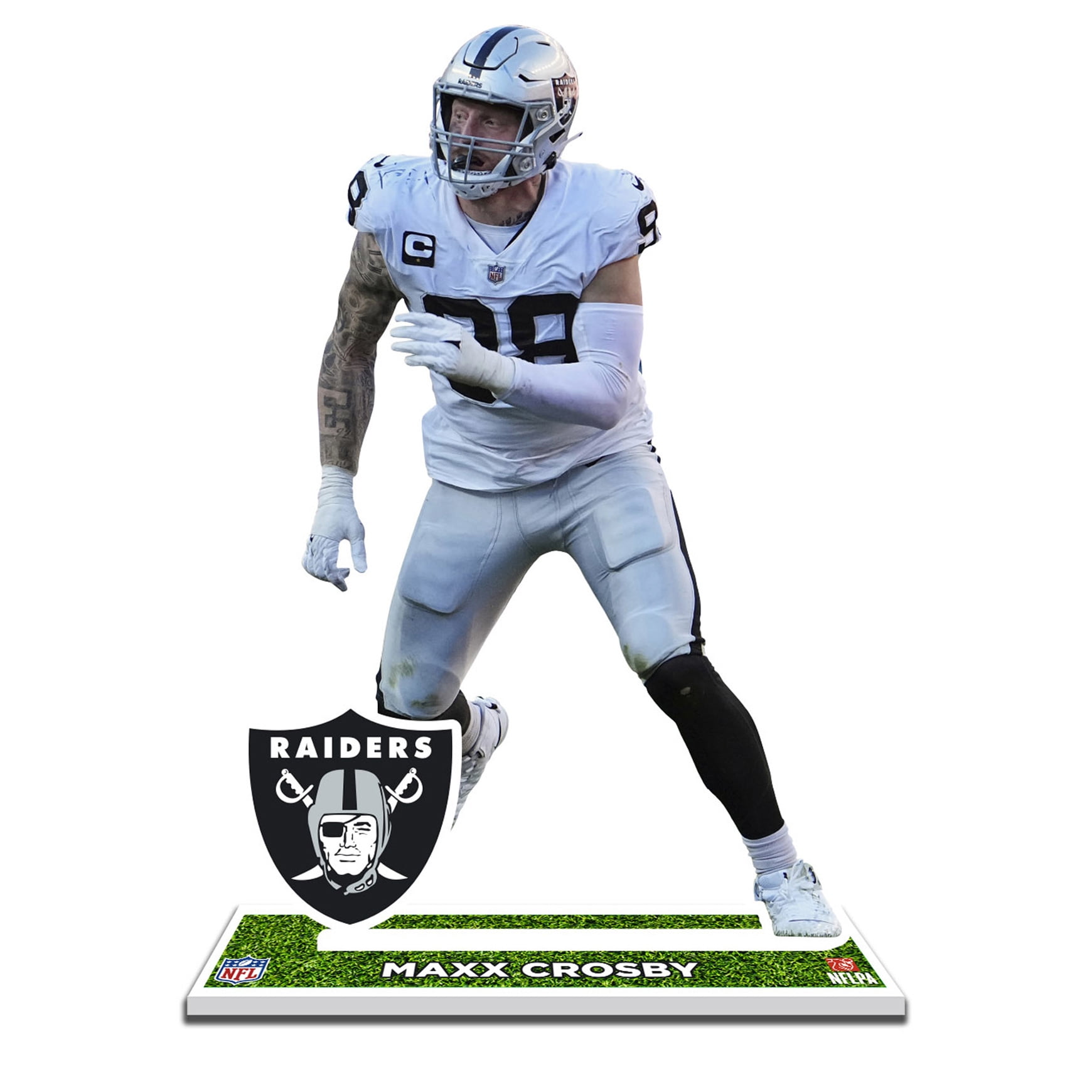 Maxx Crosby Las Vegas Raiders 12'' Player Standee Desktop Display ...