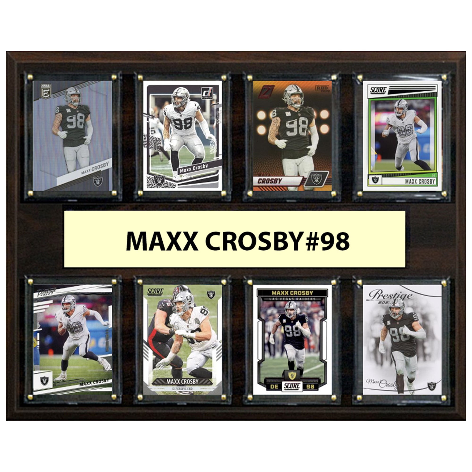 Maxx Crosby Las Vegas Raiders 12" x 15" Trading Card Plaque - Walmart.com