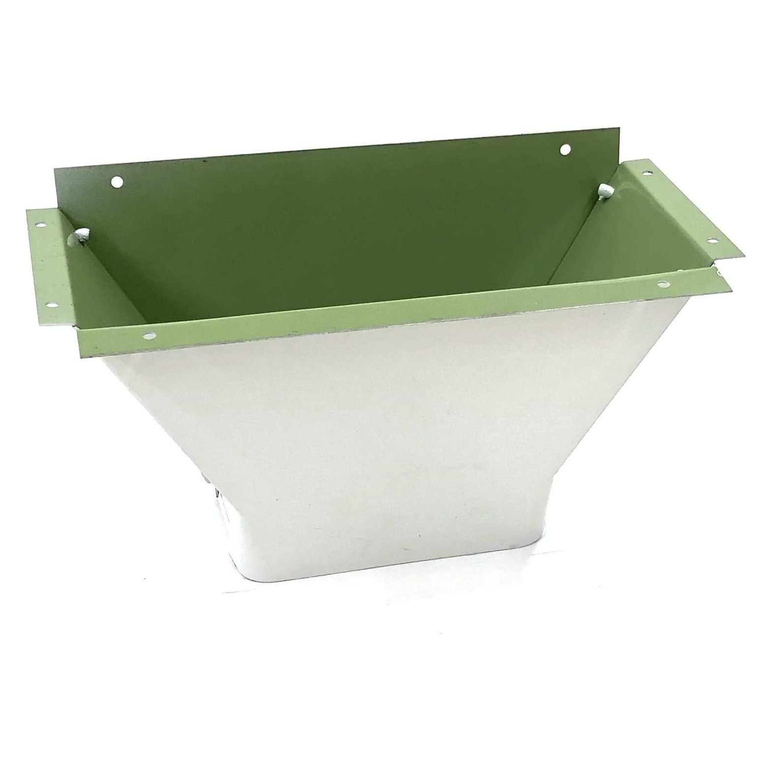 Maxx Flo Outlet - Oversized Downspout Outlet (6 inch, HIGH Gloss White ...