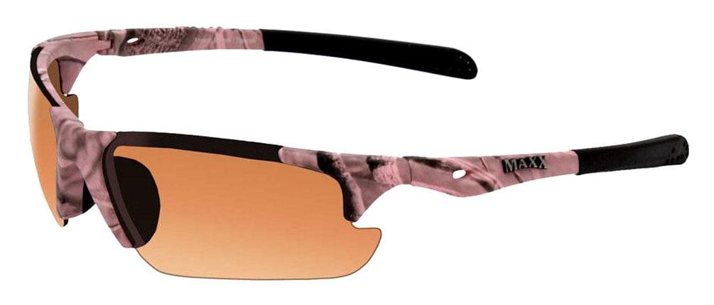 Maxx HD Sunglasses Storm Pink Camo Frame HD Amber Driving Lens. MXSTORM ...