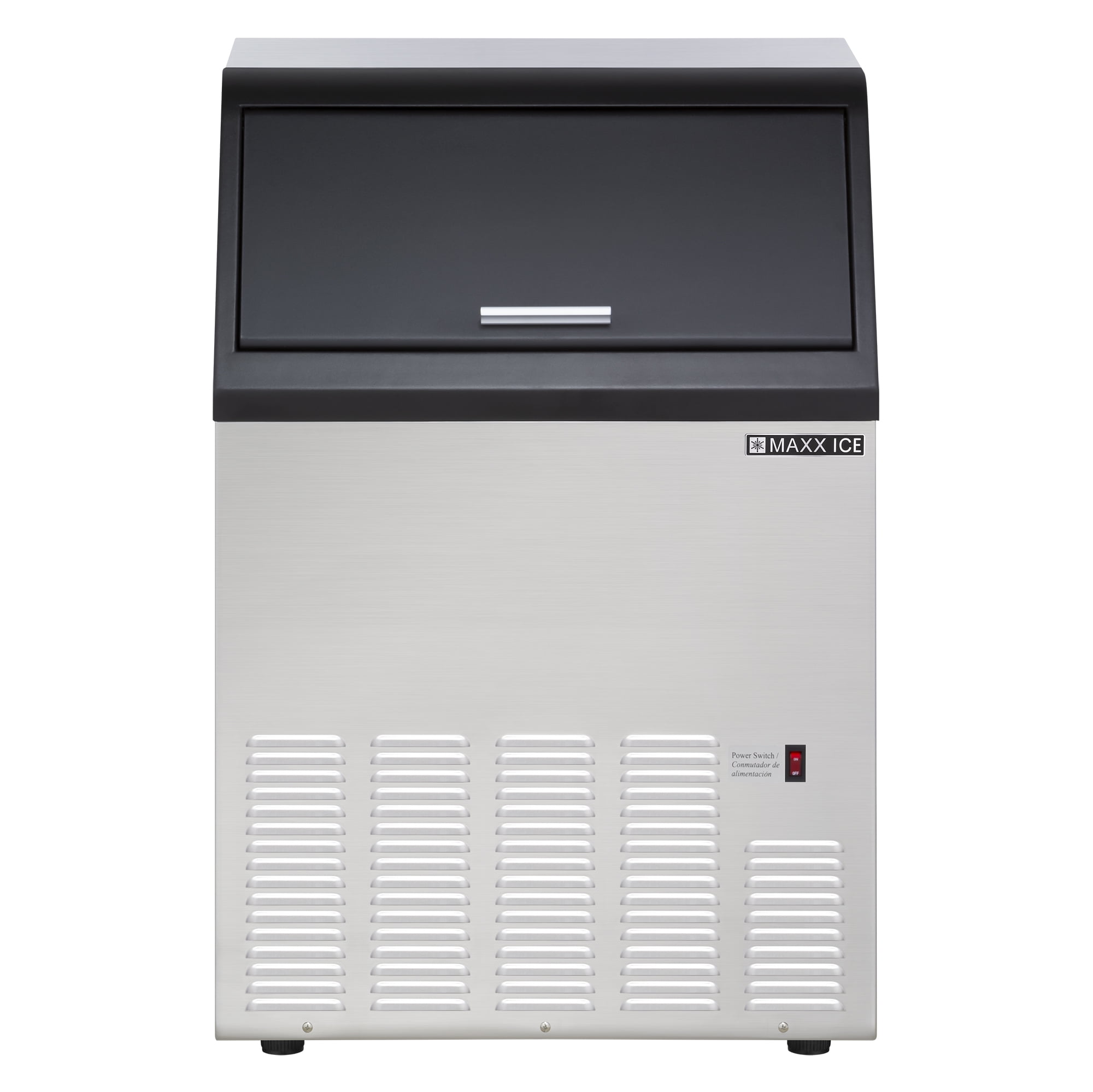 Maxx Ice Self-Contained Ice Machine, 110 lbs with 35 lb Built-in Ice ...