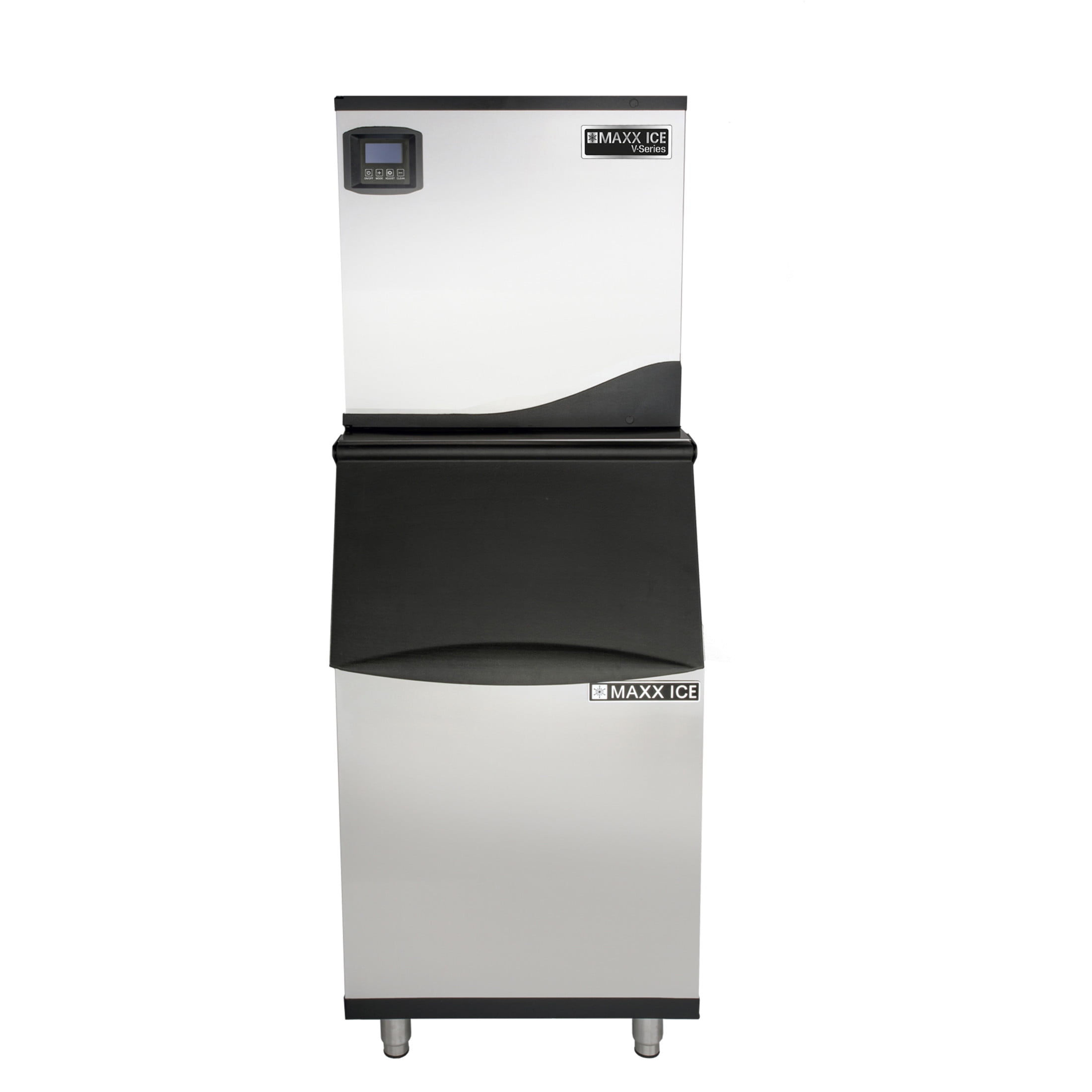Maxx Ice V-Series Modular Ice Machine, 22"W, 350 lb, Full Dice Ice ...