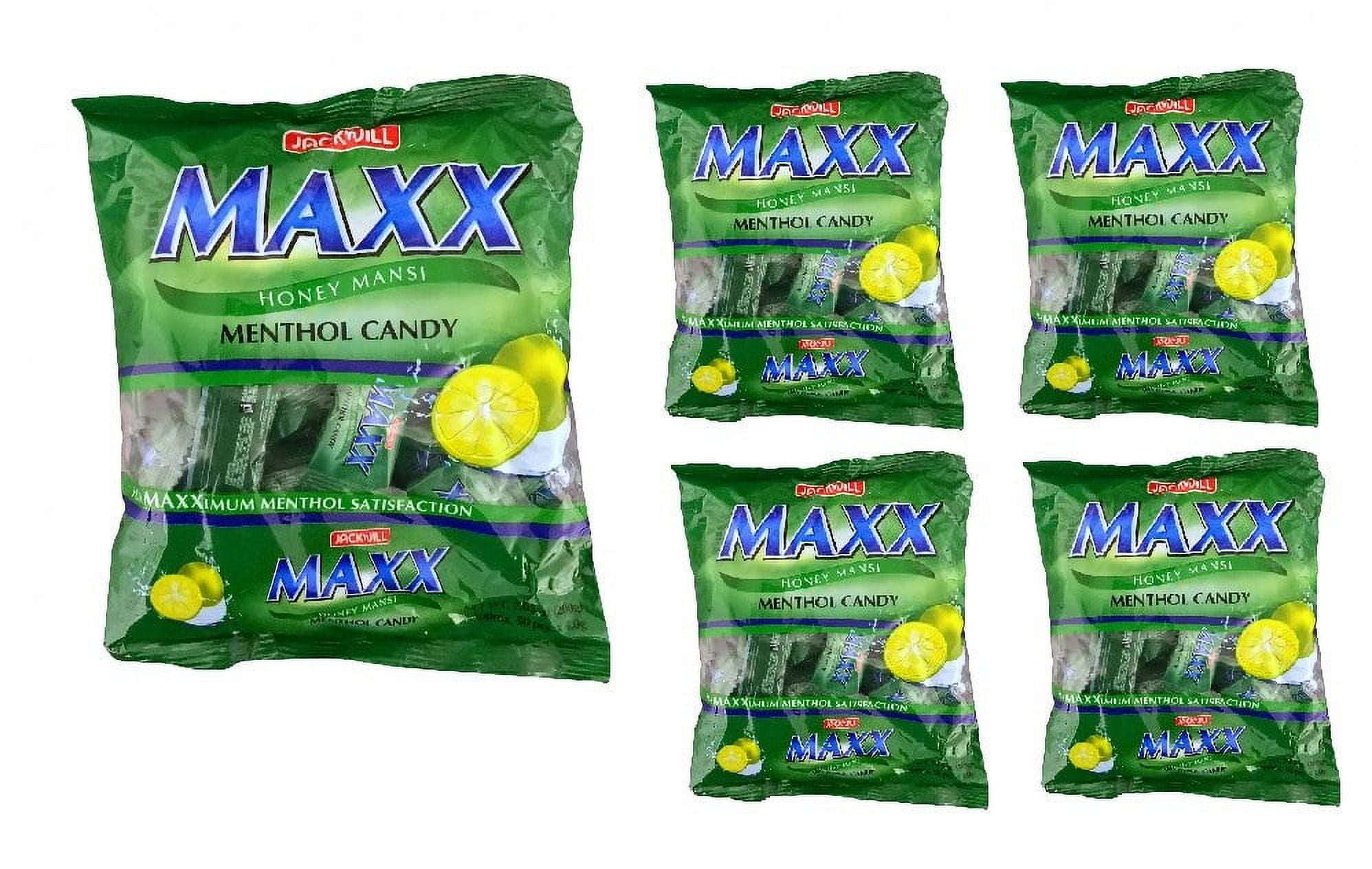 Maxx Menthol Candy Honey Mansi Flavor 200g - Pack of 5 - Walmart.com
