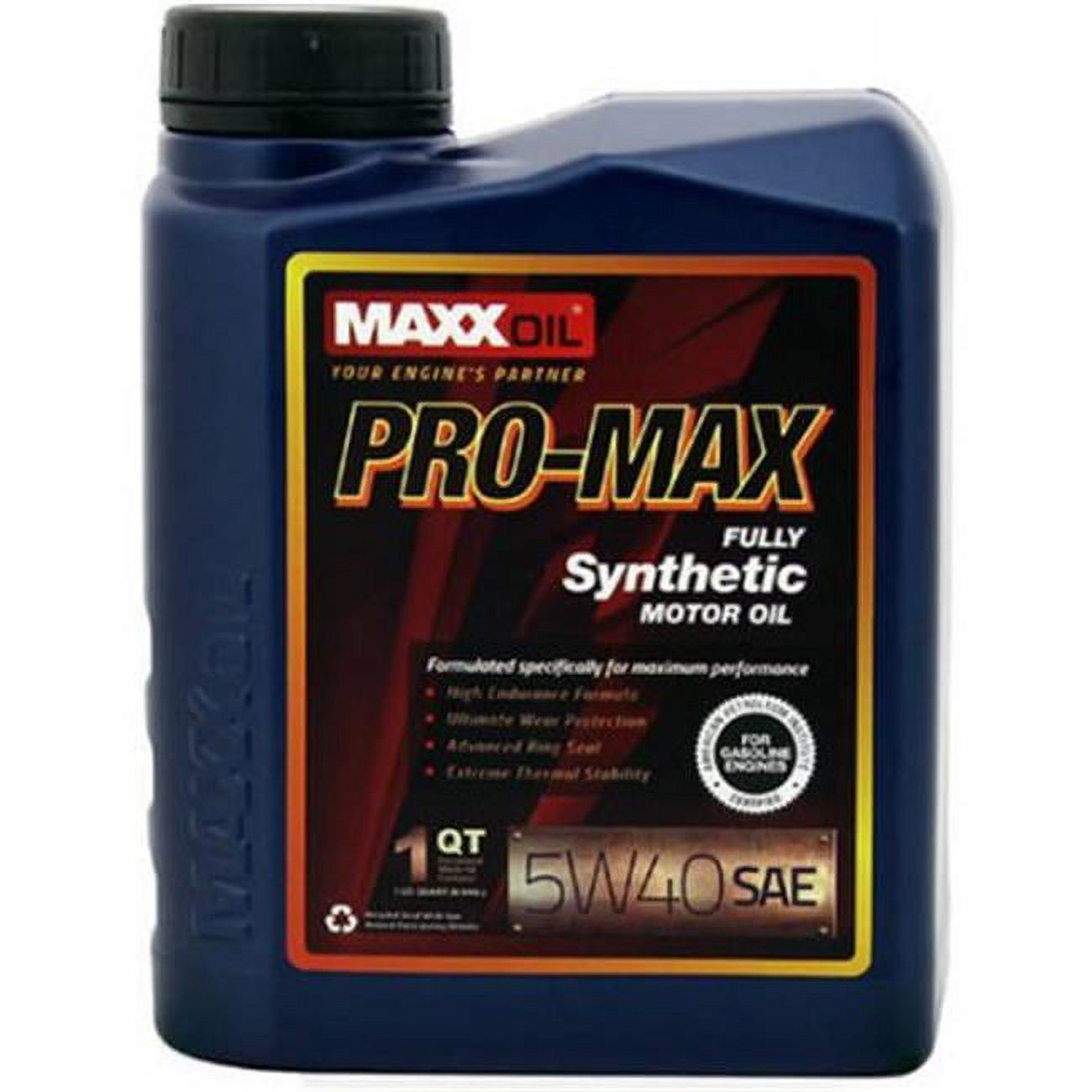 Maxx Oil Full Synthetic - 1 Quart - SD-MXX-5W40 - Walmart.com