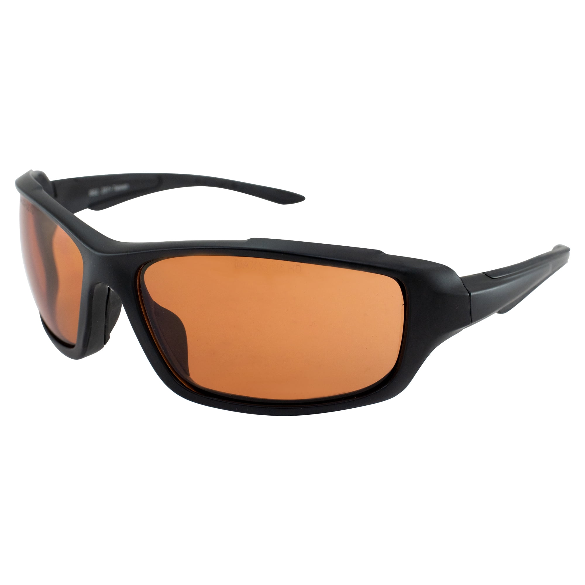 Maxx Safety Series 2 Men's Sunglasses Black Frame HD Amber Lens ...