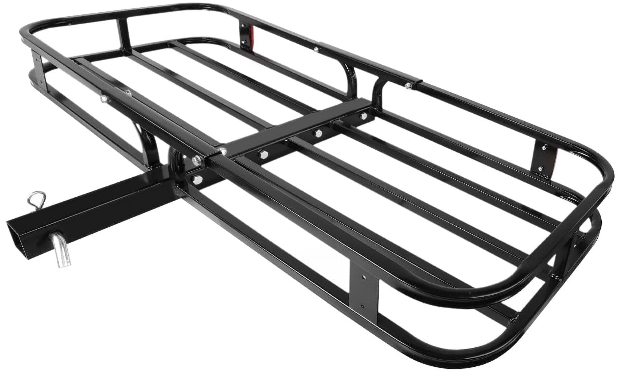 MaxxHaul 70107 53" x 19-1/2" Hitch Cargo Carrier - Trailer Mount Steel ...