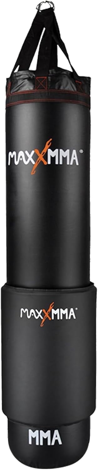 MaxxMMA 5 ft Water/Air Heavy Bag Kit, Adjustable Weight 70~140 lbs ...