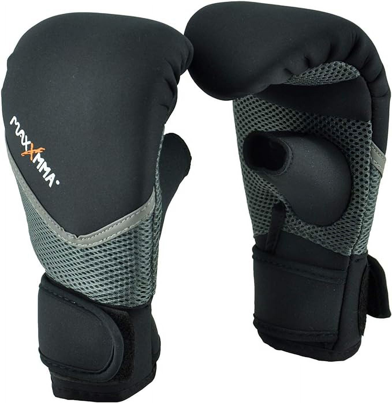 MaxxMMA Neoprene Washable Heavy Bag Gloves - Boxing Punching Training ...
