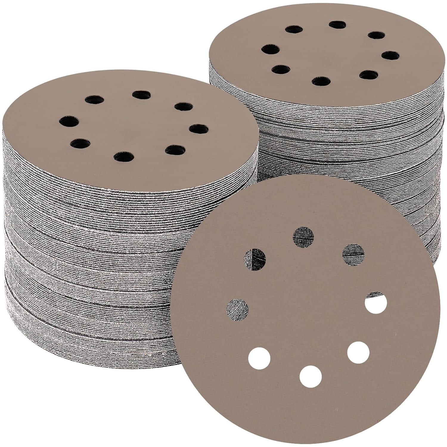 MaxxMarket 50PCS 5 inch Silicon Carbide Sanding Discs 2500 Grit, Wet ...