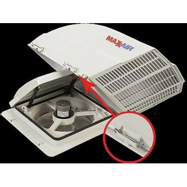 MAXXAIR Maxxfan Dome 6" Round 12V Ventilation Fan - Compact Solution ...