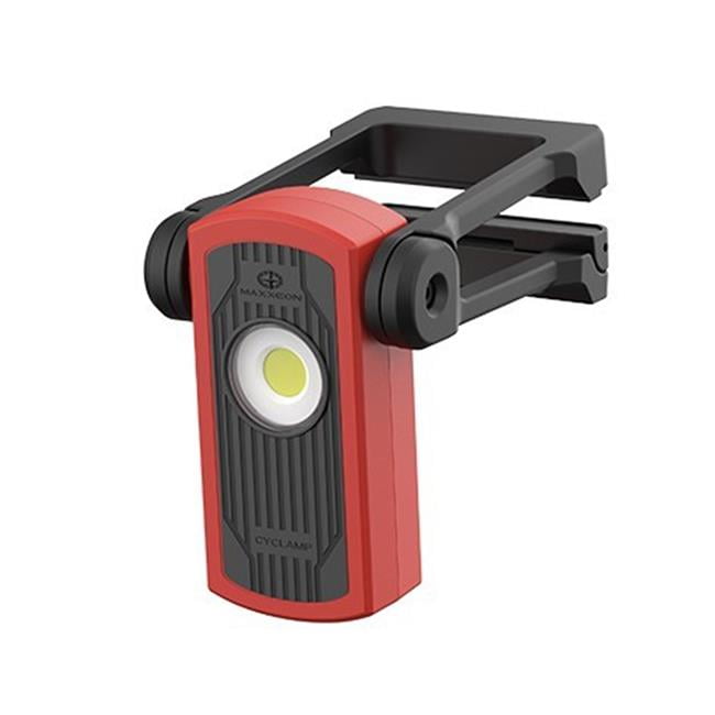 Maxxeon MXN00840 Workstar Cyclamp 1000 Lumen Rechargeable Clamp Light ...