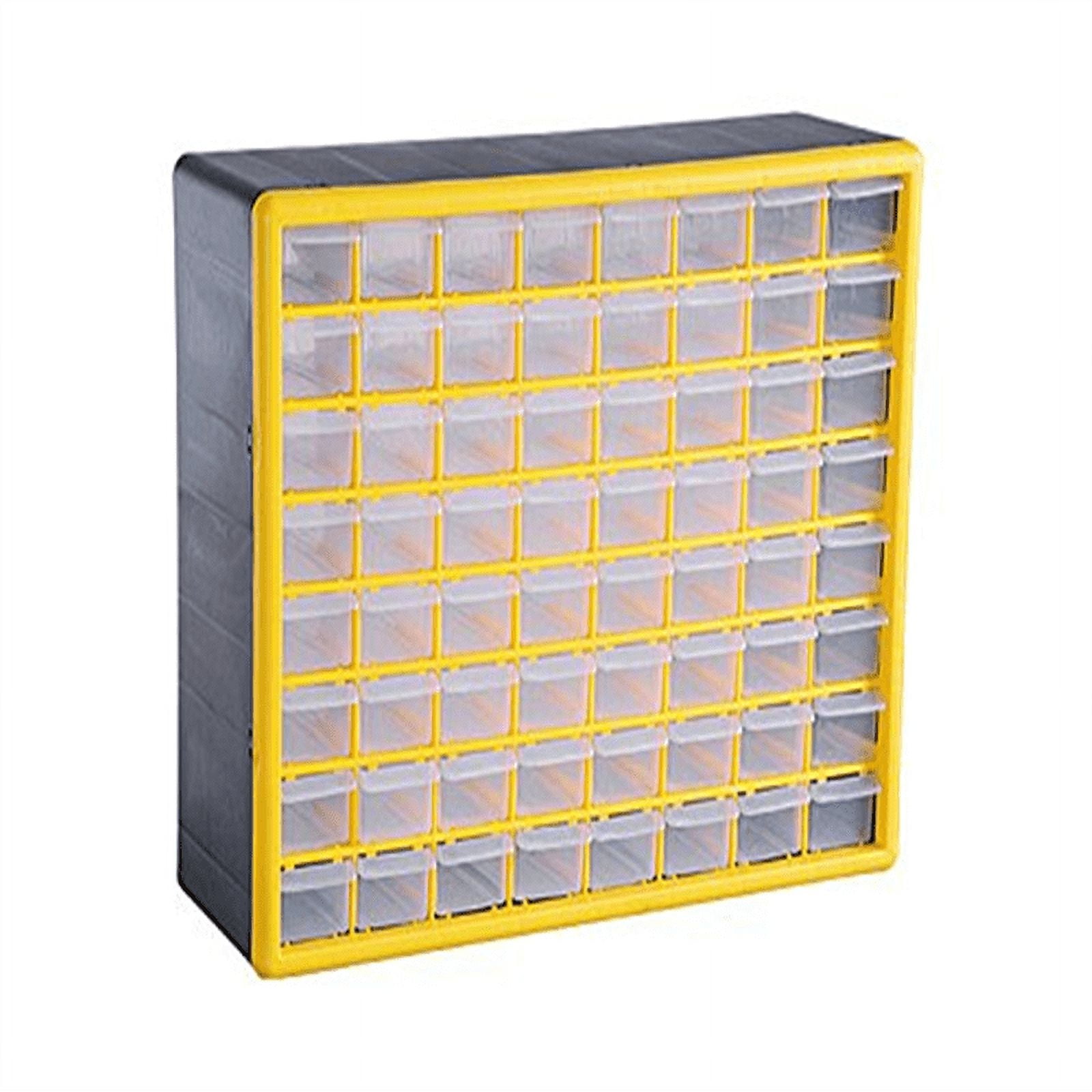 Maxxhaul HL-3045G Plastic Parts Organizer & Storage Box with 64 ...