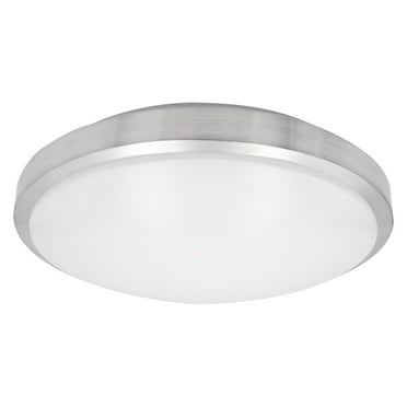 Maxxima 12” 2-Light Indoor / Outdoor Flush Mount Ceiling Light Fixture ...