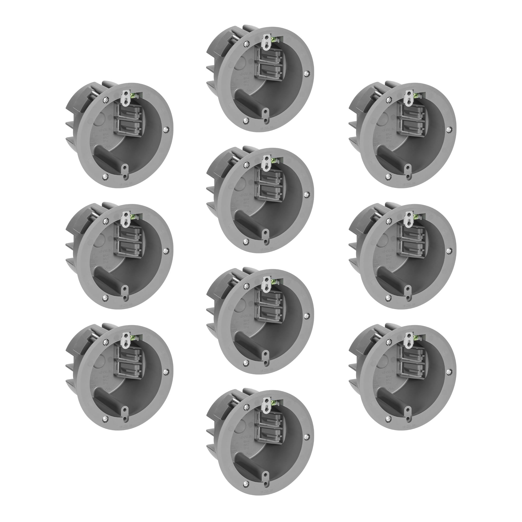 Maxxima 18 cu. in. PVC Old Construction Ceiling Electrical Junction Box ...