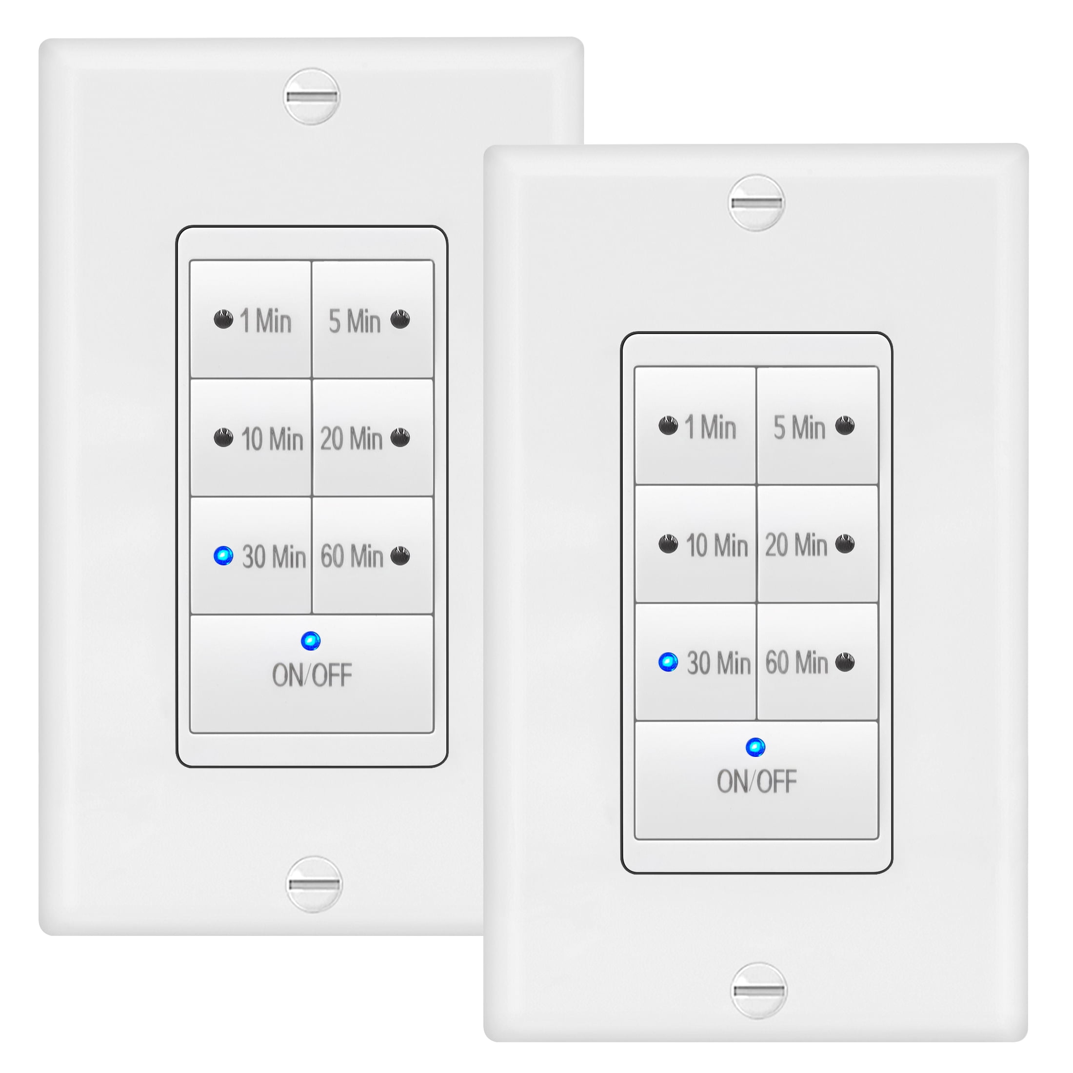 Maxxima 1875 Watt 7 Button Countdown Timer Switch, Maximum 60 Minutes ...