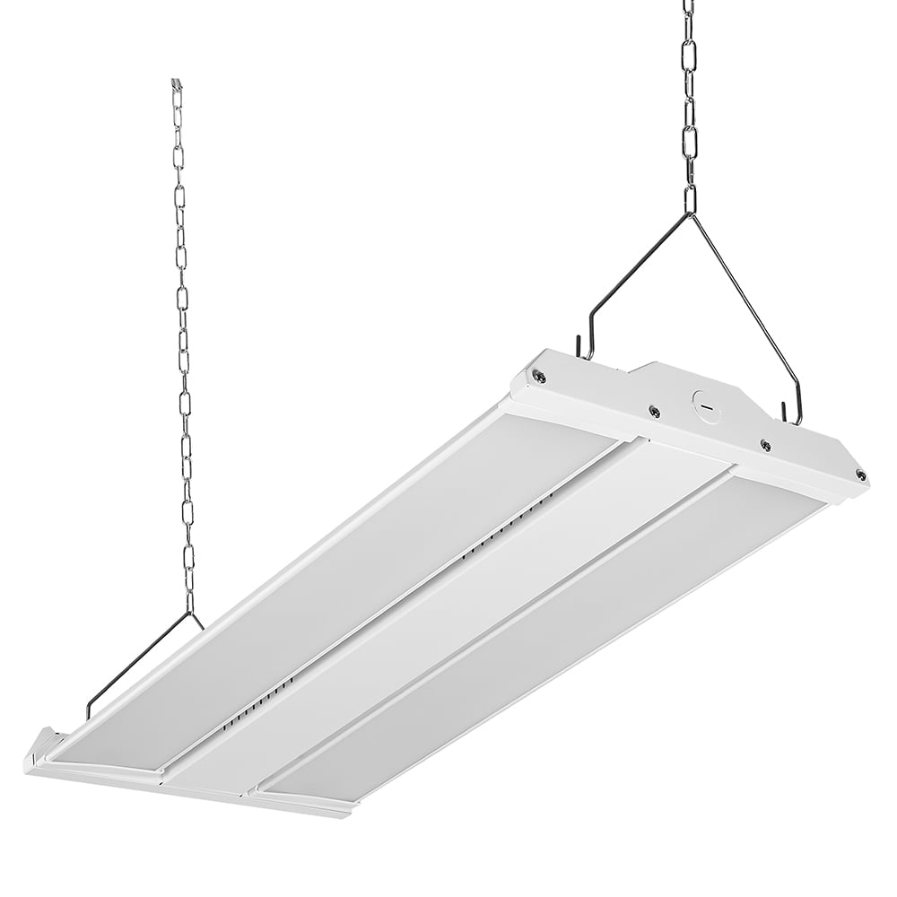 Maxxima 2 Ft. x 1 Ft. LED Linear High Bay Shop Light Fixture, Rotating ...