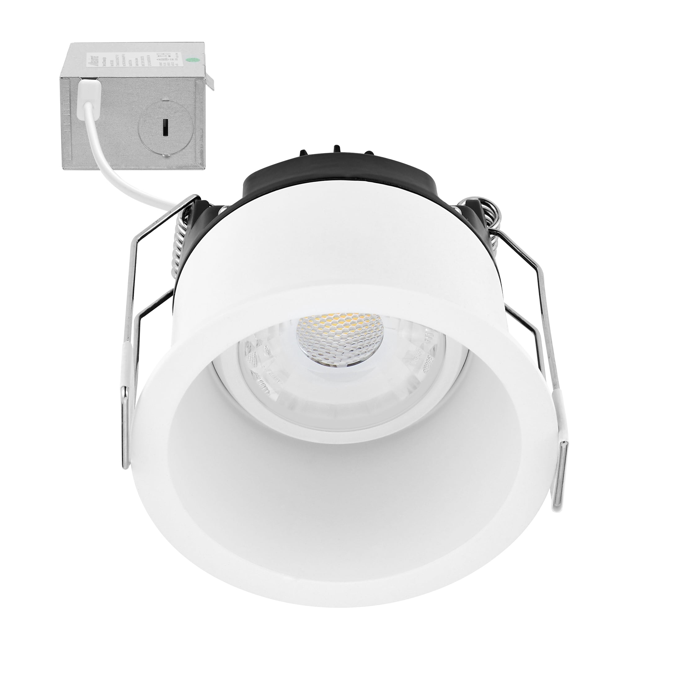 Maxxima 2 in. 5 CCT Adjustable LED Slim Regressed Eyeball Gimbal ...